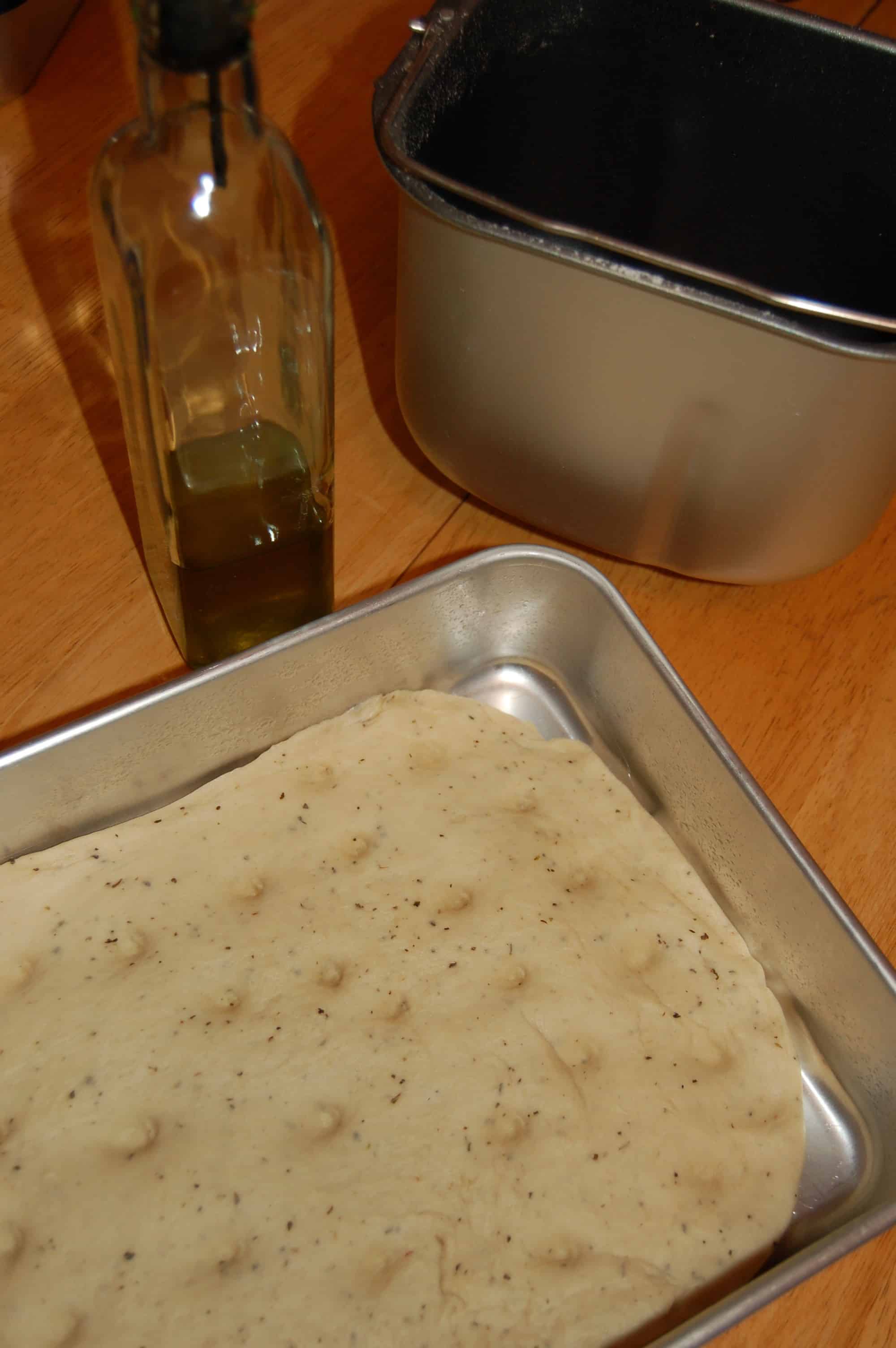Parmesan Oregano Focaccia - A Kitchen Addiction