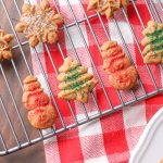 Gingerbread Spritz Cookies - A Kitchen Addiction