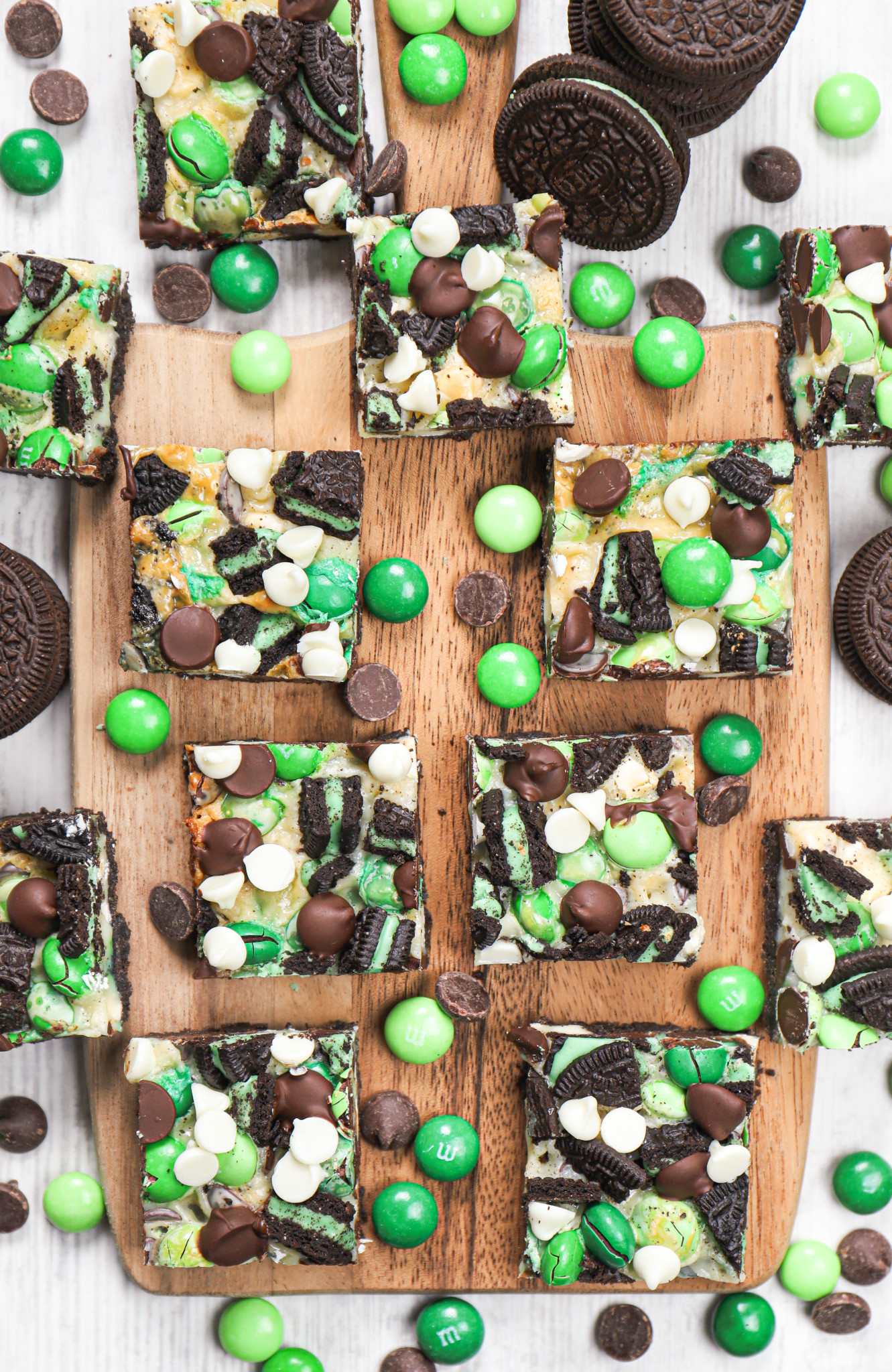 Mint Chocolate Seven Layer Bars - A Kitchen Addiction